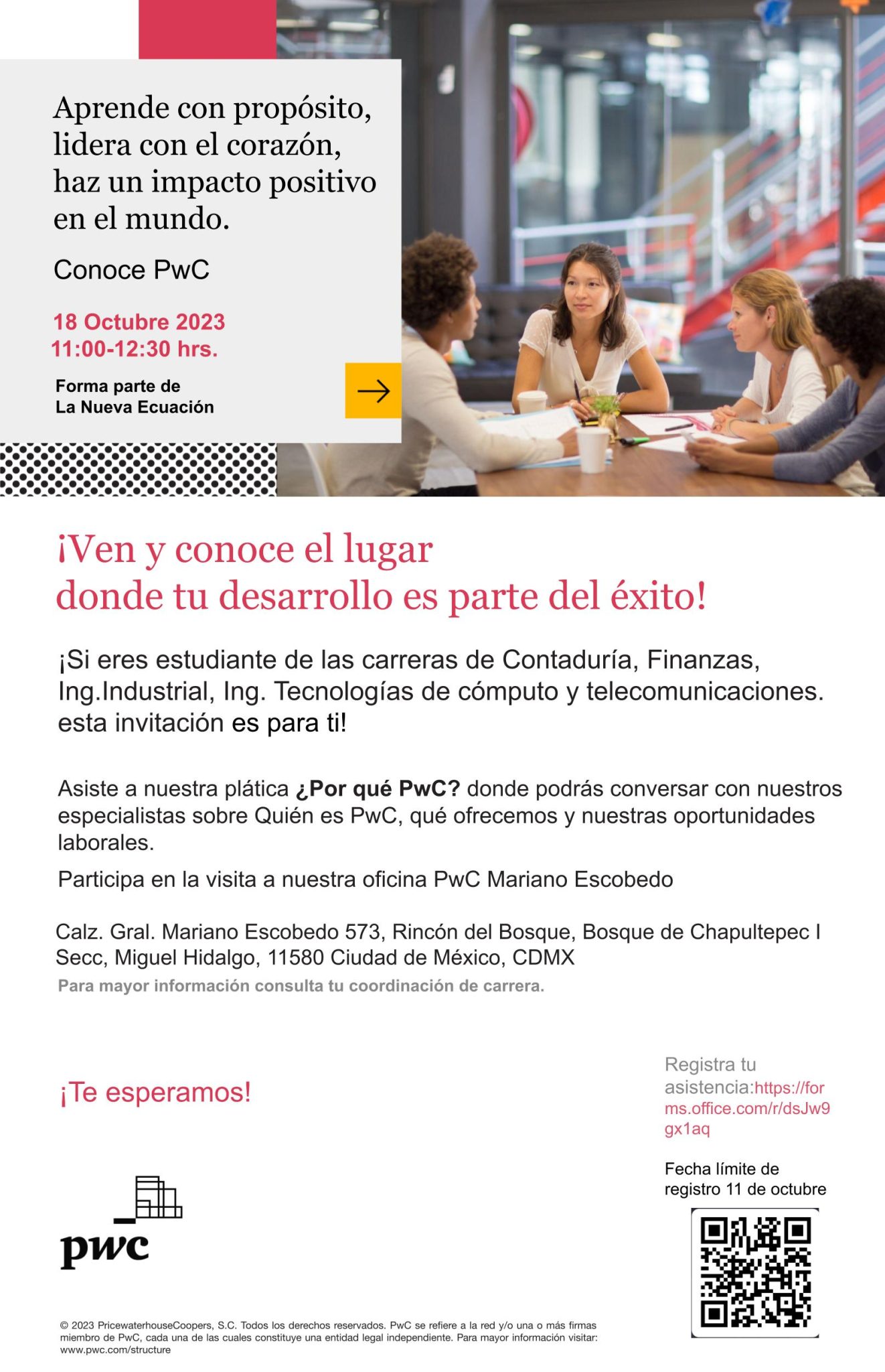 VISITA PWC – Desarrollo Empresarial IBERO