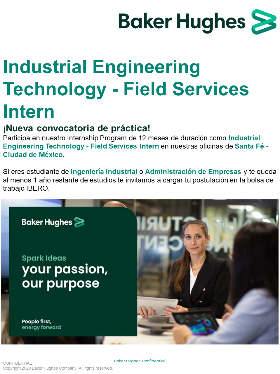 Baker Hughes – Desarrollo Empresarial IBERO