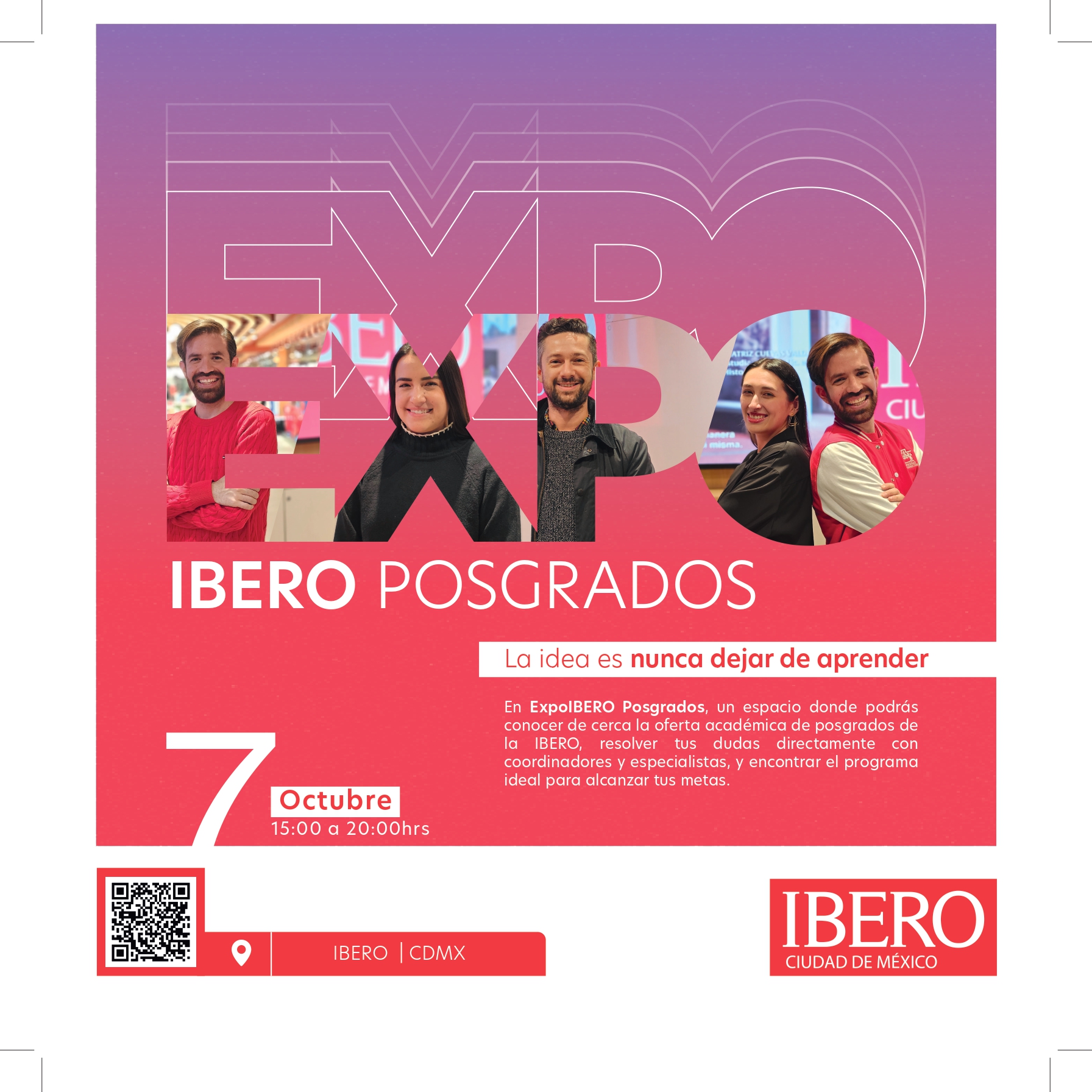 EXPO IBERO POSGRADOS – Trayectoria Profesional IBERO